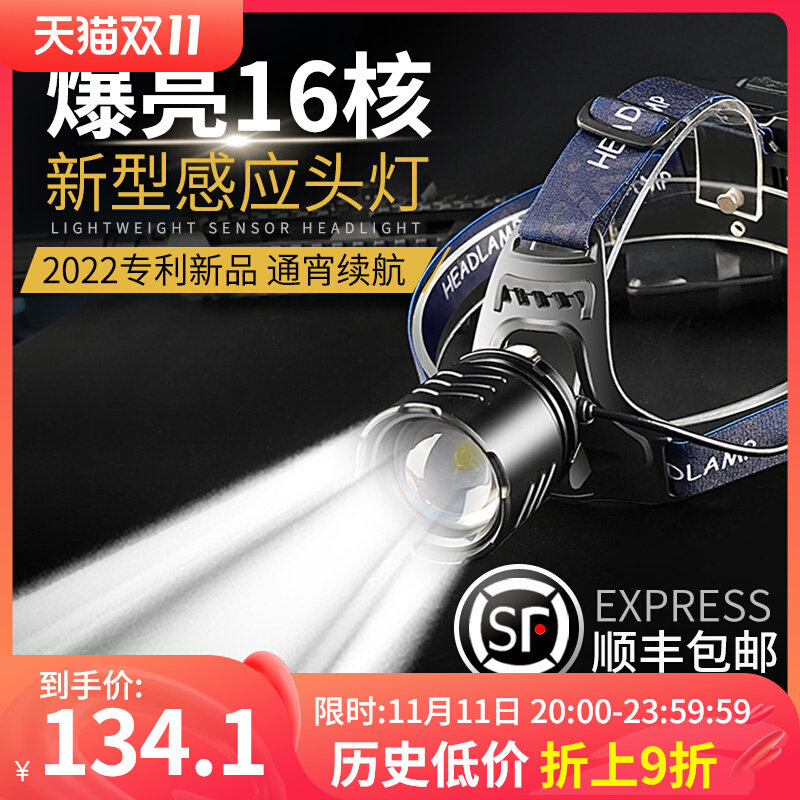 [USD 47.83] Renee Strong Gloss Headlights Ultra Bright Head Torch ...