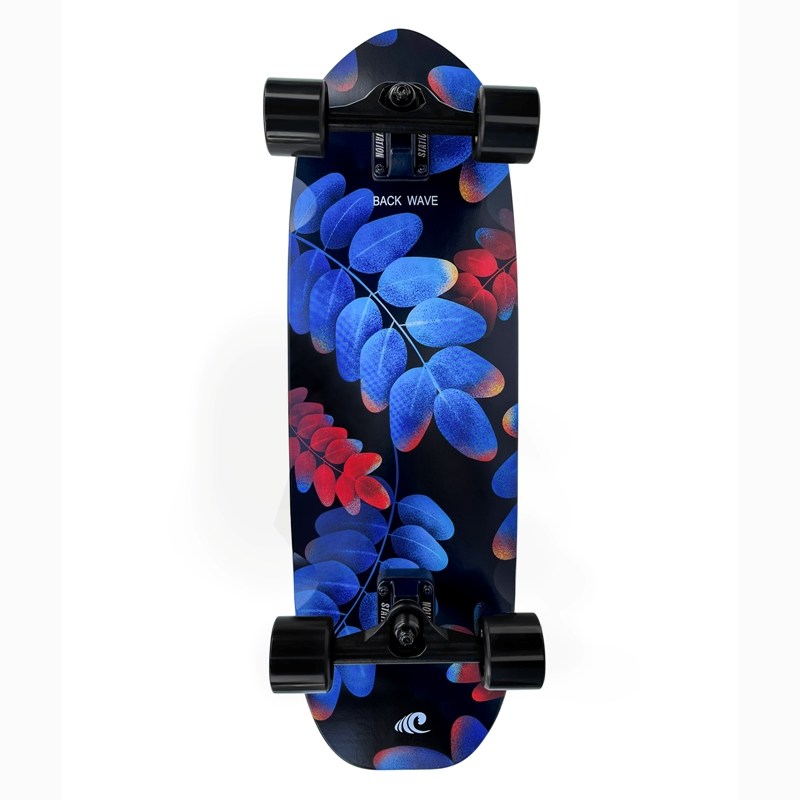 Backwave 31-Inch Land Surfboard with Maple Board and Station Bracket