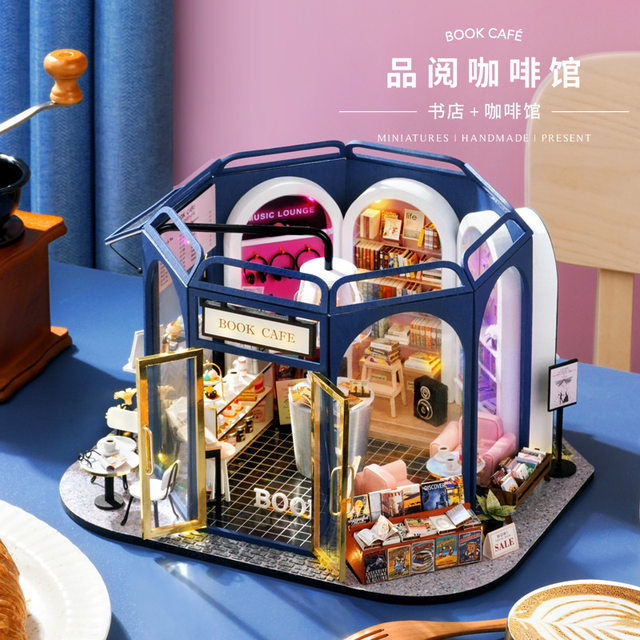 Bubble Matt DIY House Handmade Building Model Blind Box Doll House ...