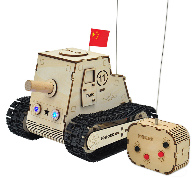 Jowork DIY Fernbedienbarer Panzer - Technologie-Bausatz