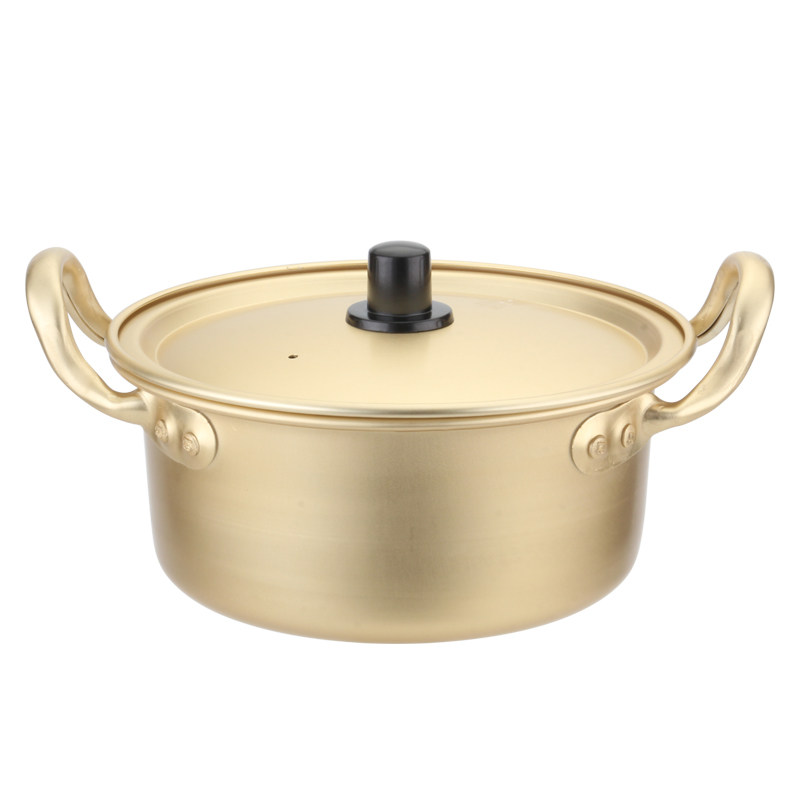 Korean Instant Noodle Pot - Spicy Ramen Pot for Small Cooking