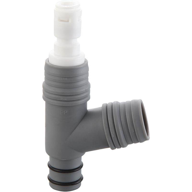 Noiya Water Purifier Drain Tee - Kitchen Sink Overflow Connector