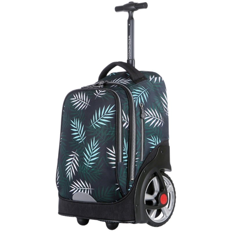 Grote trolley op wielen schooltas stille basisschool jongen meisje kind ...