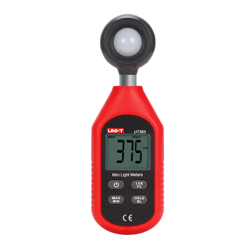 UNI-T UT383/UT383BT Digital Illuminance Meter - Brightness Photometer