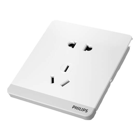 Philips Household Wall Switch Socket Type 86 - Five-Hole Socket Panel ...