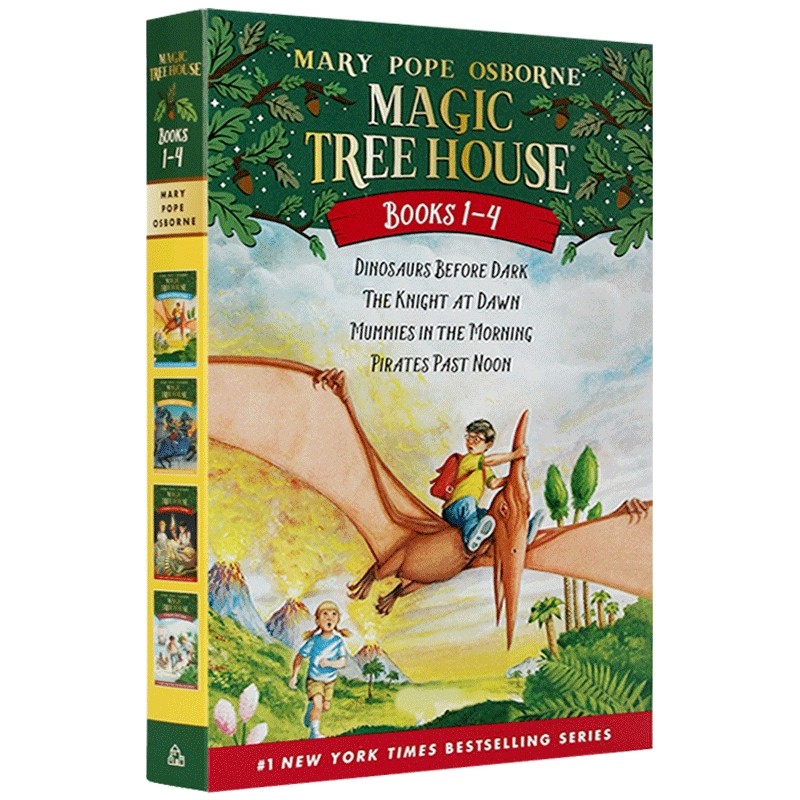Magic tree house versi asli bahasa inggris - set 4 volume lengkap untuk ...