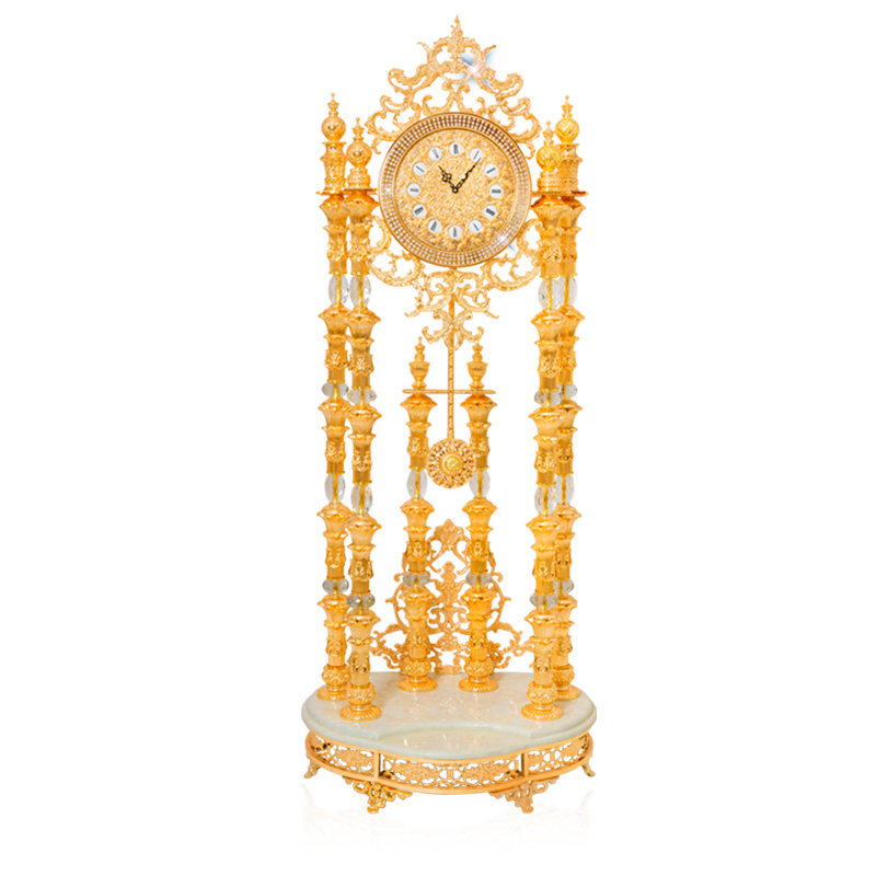 European-Style Floor-Standing Mechanical Clock Quartz Movement