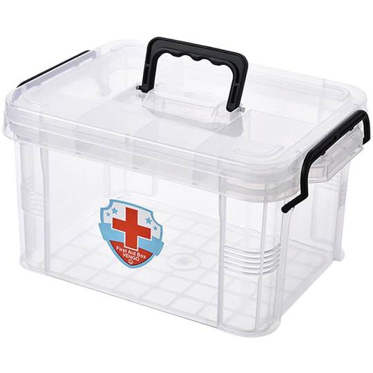 Large Transparent Medicine Box - Home Storage Solution for Medicines ...