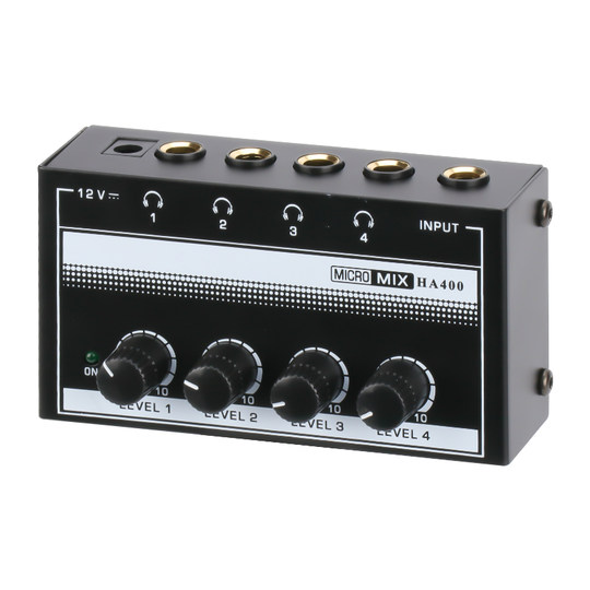 Mini 4-Way Headphone Amplifier Splitter | Recording Studio Ear Amplifier