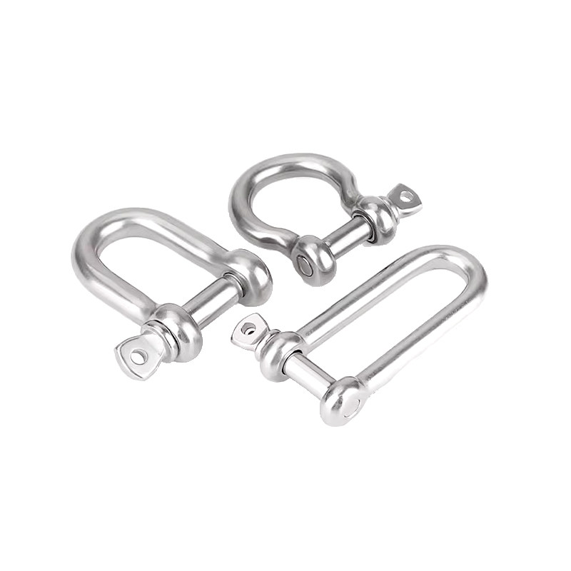National standard 304 stainless steel d-shaped shackle extended d ...