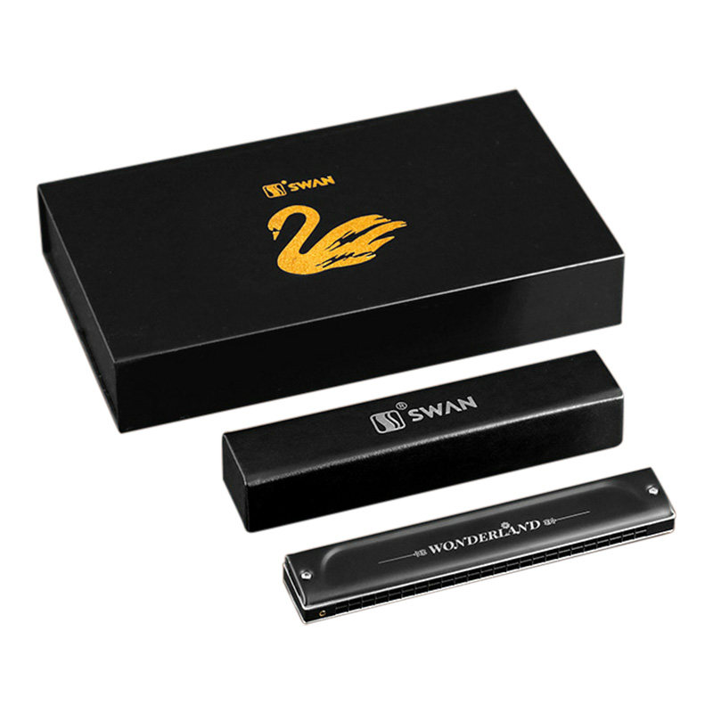Swan 24-Hole C Key Harmonica - Beginner to Professional