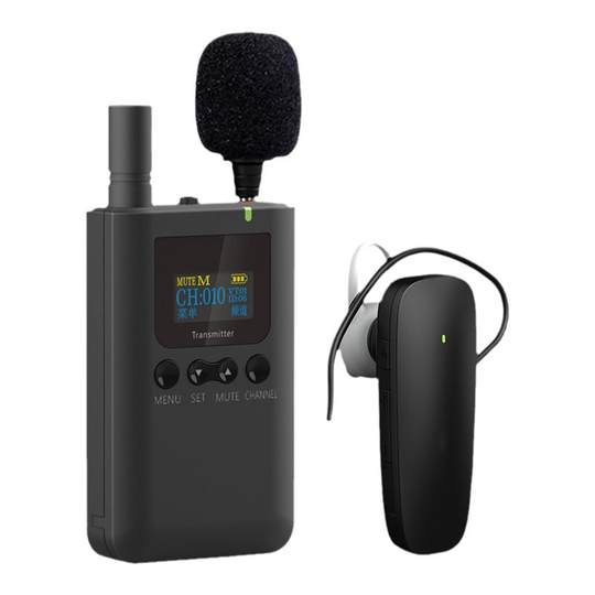 Bixit Wireless Explainer Bluetooth Headset - One-to-Many Explainer for ...