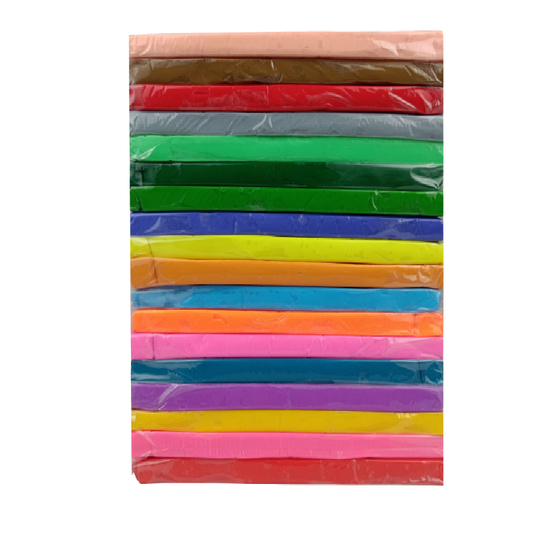500g Soft Clay - Colorful Modeling Clay for Kids & Students