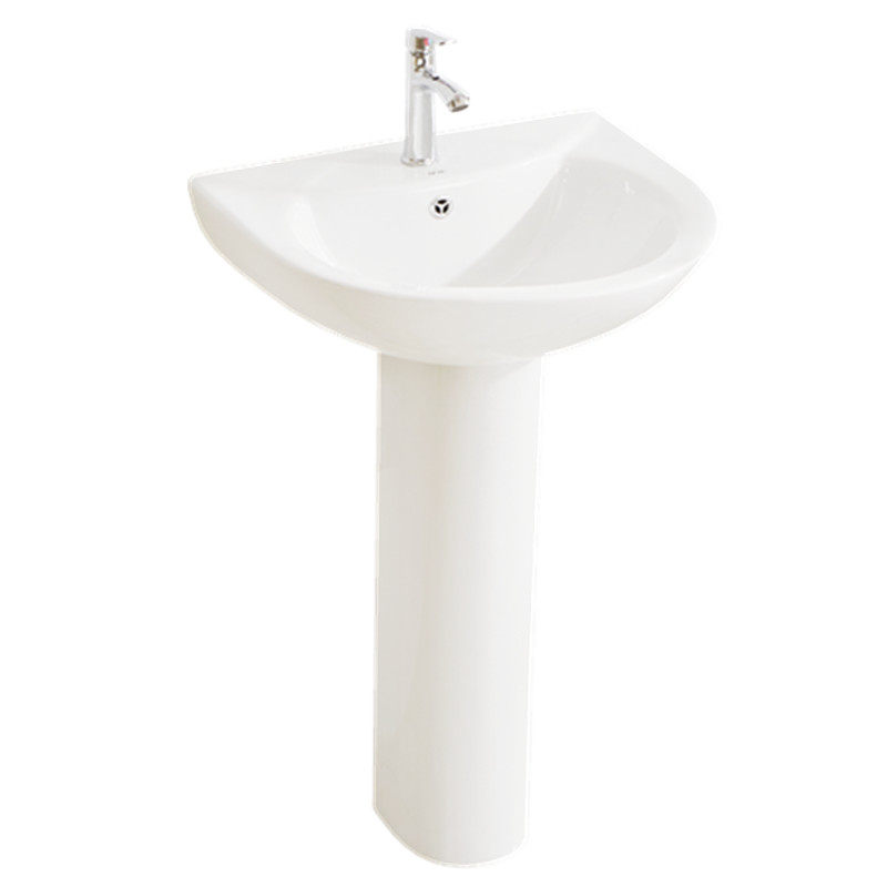 Ceramic Pillar Basin - Stylish Bathroom Sink for Small Apartments and ...