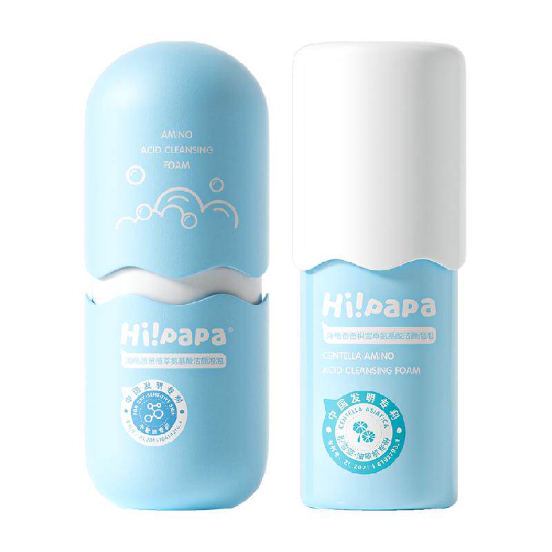 Hi! papa Turtle Papa Plant & Centella Amino Acid Cleansing Bubbles ...