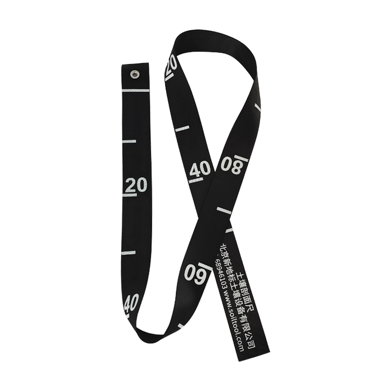 Soil Profile Ruler Waterproof Canvas Ruler Black Background White ...