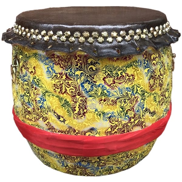 Dragon boat drum - Red (10 inches)