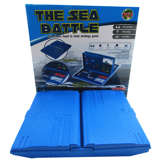 Battle Sea Battleship Game for Logical Thinking
