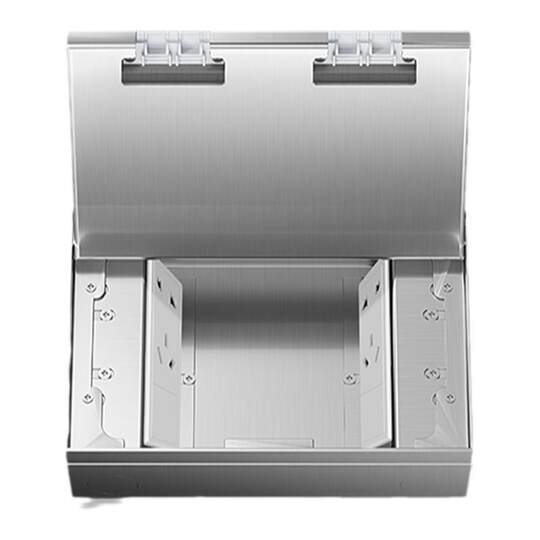 International Electrician Stainless Steel Ground Plug Socket