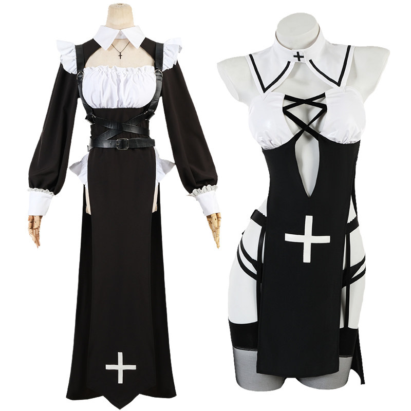 Ideal Nun Cosplay Costume - Halloween Cosplay