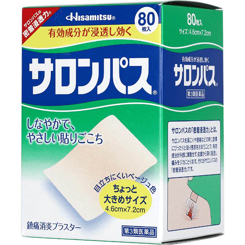 Japan's Hisamitsu Pharmaceutical Salonpas Plaster Analgesic Patch for ...