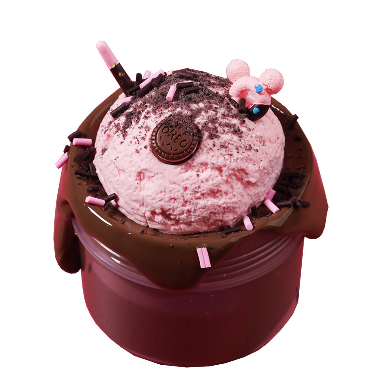 Kit Slime de Sorvete - Mumu Slime Clay - Brinquedos de Plastilina para ...