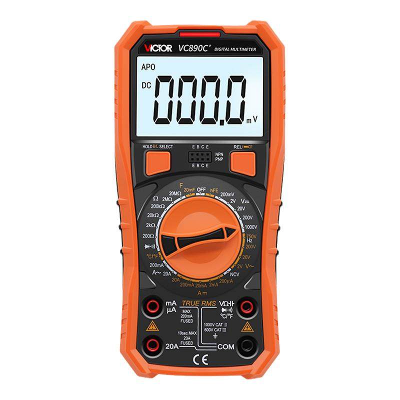 Victor VC890C+ Digital Multimeter - High Precision Universal Meter