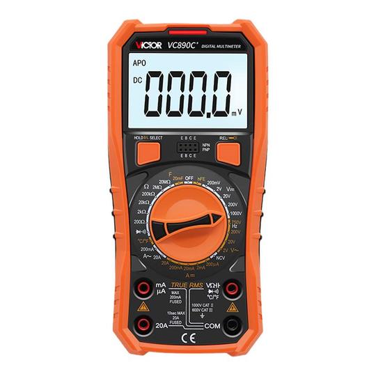 Victor VC890C+ Digital Multimeter - High Precision Universal Meter