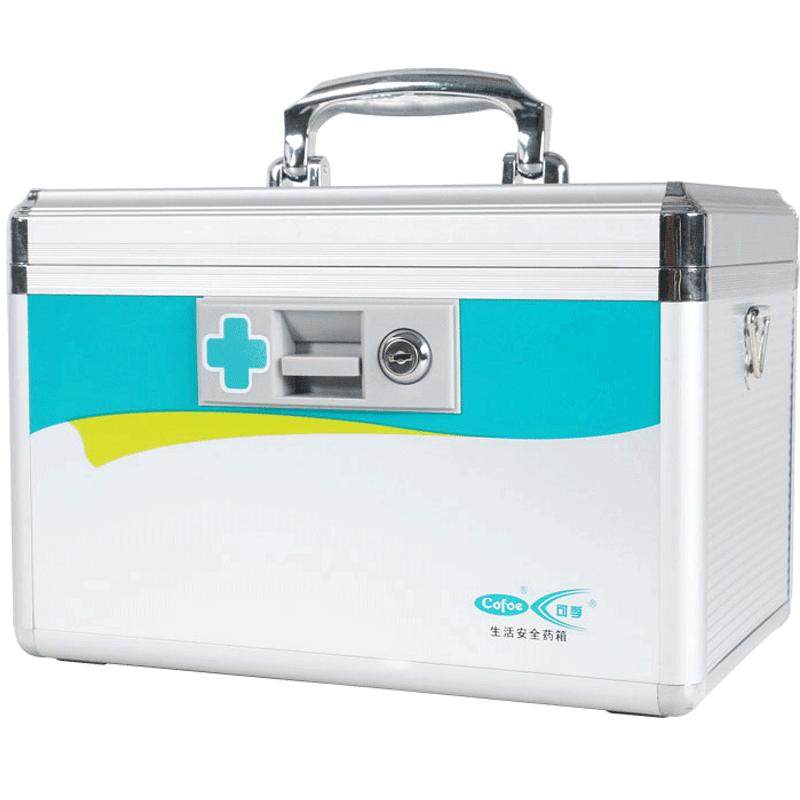 Corfu First Aid Kit - 16-Inch Aluminum Alloy Multi-Compartment with ...