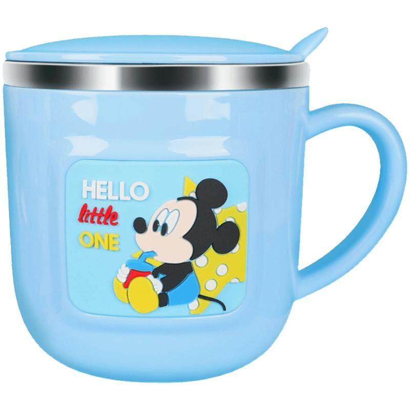 Disney Children's Water Cup - Anti-Fall Stainless Steel Drinking Cup ...