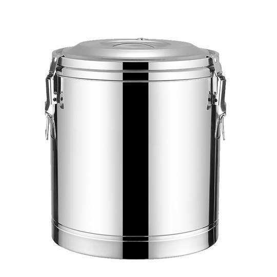 Commercial Stainless Steel Insulation Rice Bucket with Large Capacity