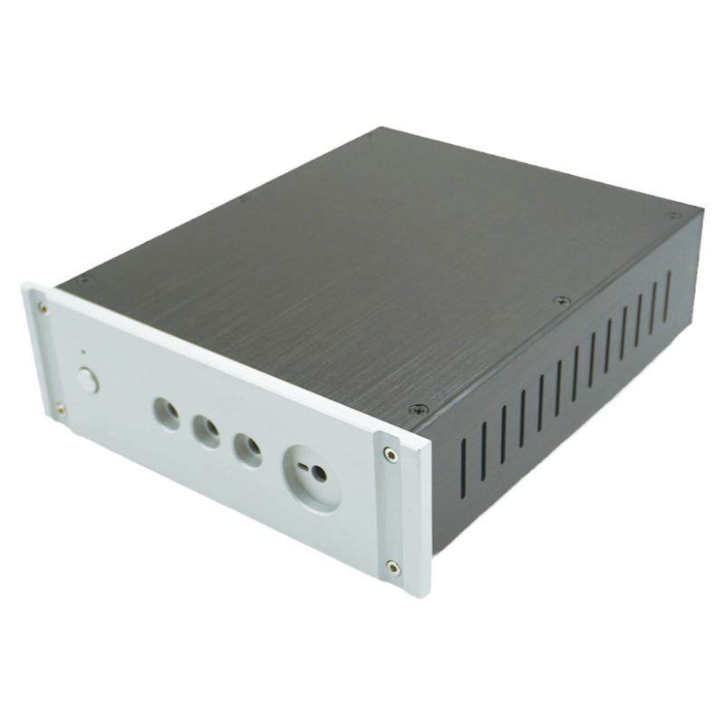 All-Aluminum Preamplifier and Tube Amplifier Chassis - Decoder Player ...