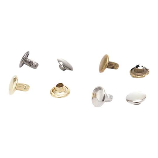 Metal Pure Copper Double-Sided Rivets - Handmade DIY Leather Goods ...