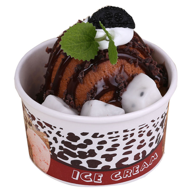 Simulation Haagen-Dazs Ice Cream Model Sundae Cone Fruit Chocolate Food ...