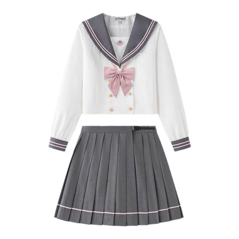 Japanischer JK Uniform Rock Langarm College Stil - Loisanddoris