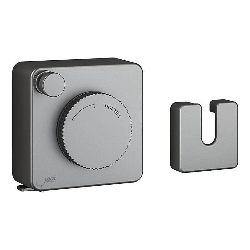 Gun Gray Invisible Clothesline - Telescopic Clothes Drying Rack for ...