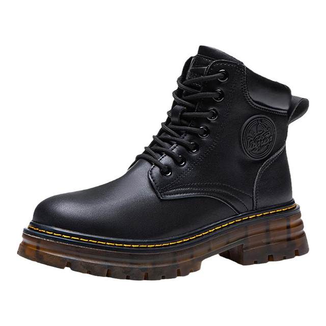 Returning men's shoes Martin boots men's 2025 new spring men's high ...