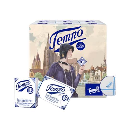 Tempo Debao Unscented 4-Layer Replica Handkerchief Paper 12 Packets/24 ...