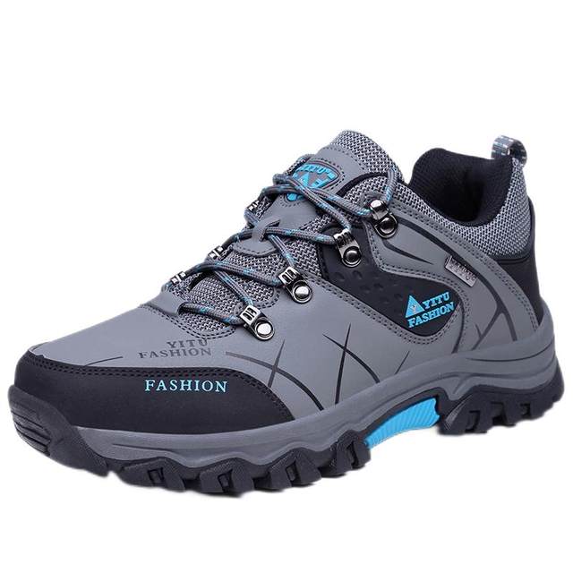 Large -size labor shoes men 47 outdoor autumn and winter black 46 ...