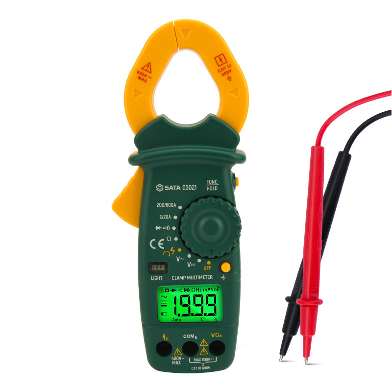 Shida Clamp Multimeter - High-Precision AC-DC Digital Clamp Meter