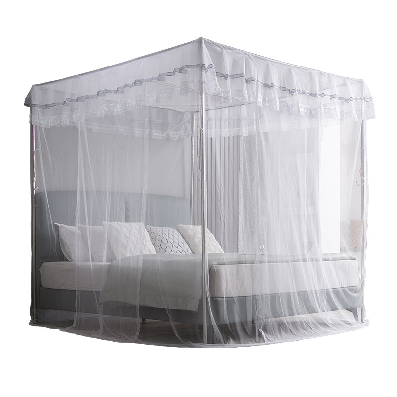 Stainless Steel Floor-to-Ceiling Mosquito Net with Thick Brackets ...