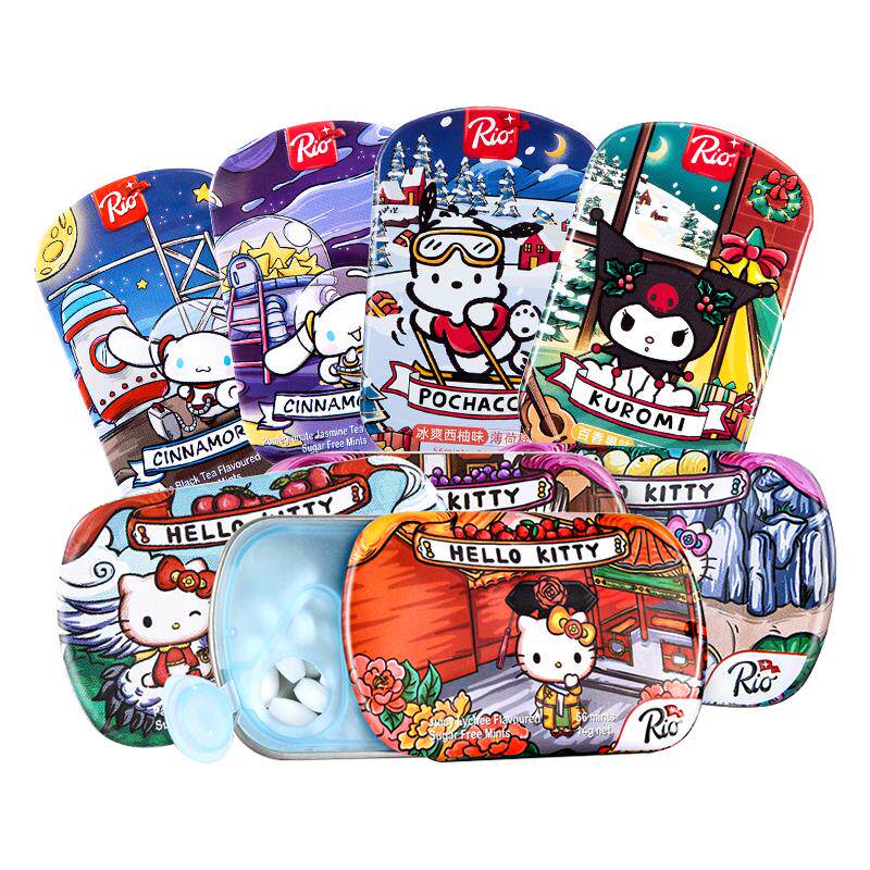 Rio Sugar-Free Mint Candy - Hello Kitty Collaboration Fresh Breath Treat