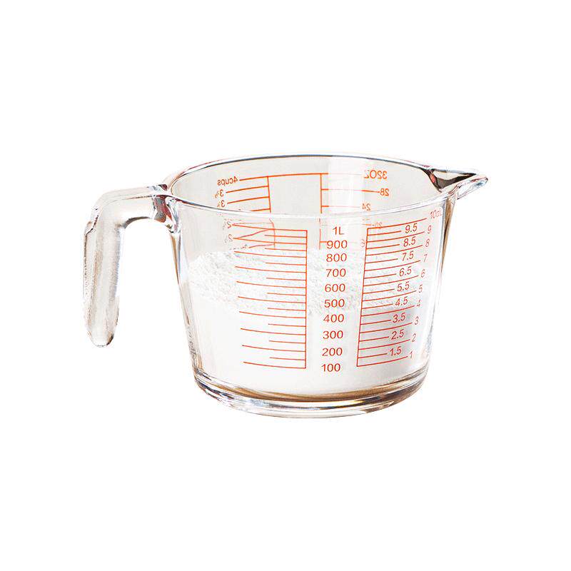 Haoqi Glass Measuring Cup - Nordic Style Kitchen Baking Cup