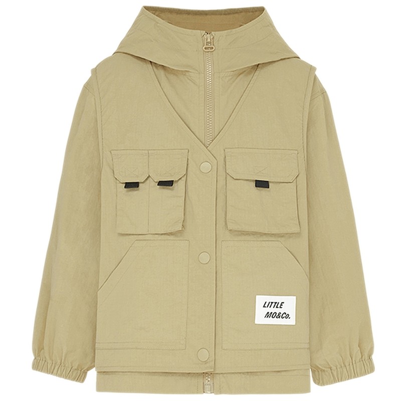 Little Moco Children's Clothing - Spring New Boys Tooling Jacket Coat