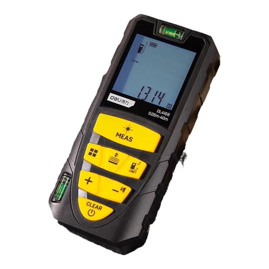 Deli DL4168 Laser Distance Meter - 100m Range, High Precision