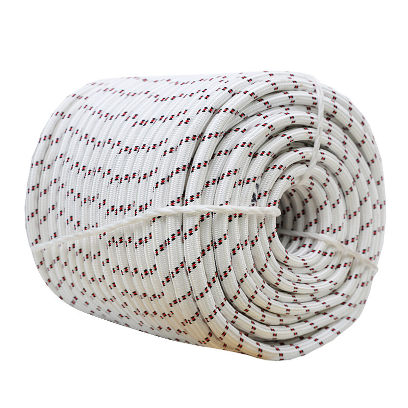 H High-Altitude Safety Rope - Wear-Resistant Polyester Mountaineering Rope