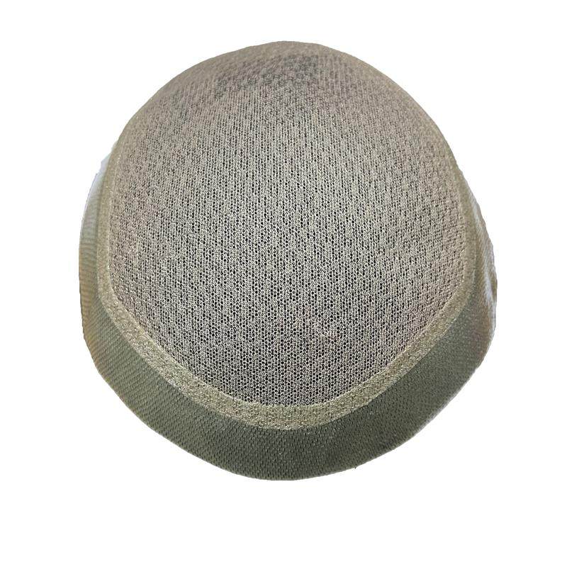 Men's Wig Full Hand Needle Real Hair Scalp Replacement Patch Seamless ...