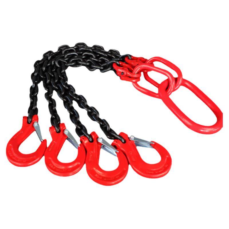 Lifting Chain Sling Hook: G80 Manganese Steel Tool for Traveling Crane