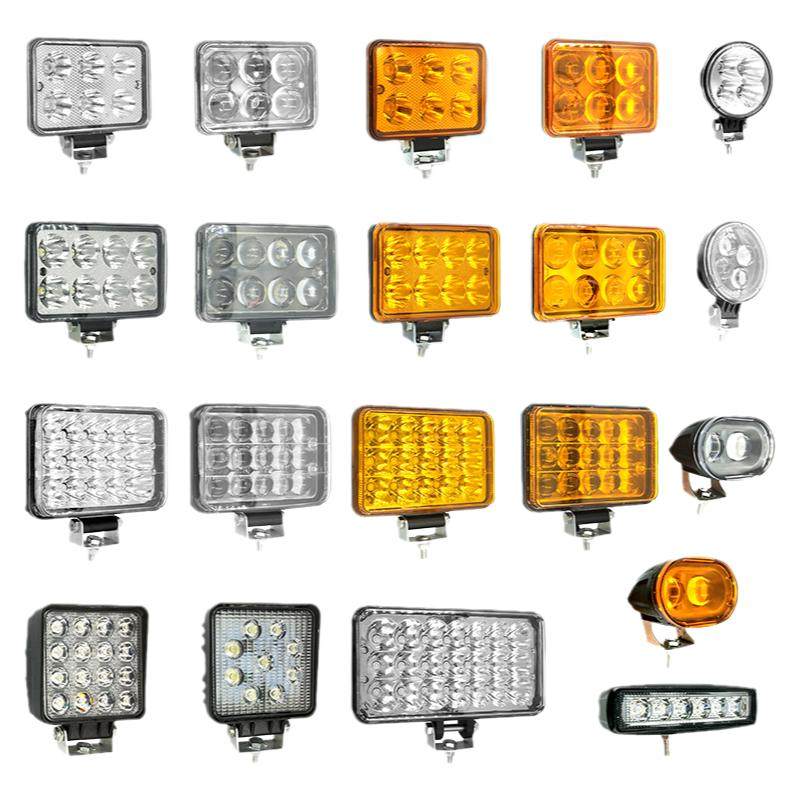 Large Truck Headlights 24V Super Bright Bumper Spotlights Car LED ...