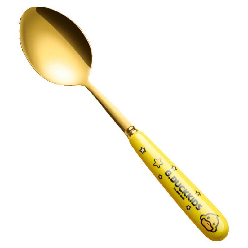 Yellow Duck Spoon | High-Value 304 Cartoon Stainless Steel Small Fork ...